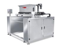 China CE 465kg 20A Industrial Cake Batter Depositor with PLC Control for Custard Pie and Sponge Cake Production for sale