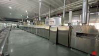 China PLC Controlled 1000kg/h Automatic Muffin & Cake Production Line with 850mm Conveyor and 130cc Depositor for sale