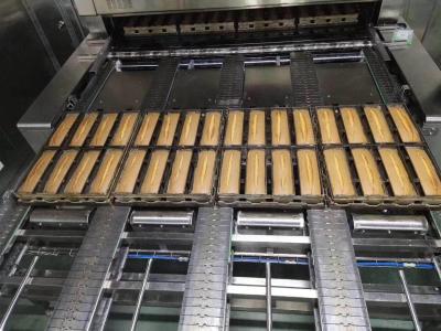 China ISO9000 Certified 220V 1000kg/H Automatic Bar Cake Production Line with PLC Control for sale