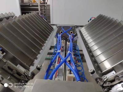 China CE SUS304 Semi Automatic Sponge Cupcake Production Line with 850mm Conveyor and 15-130cc Depositor Capacity for sale
