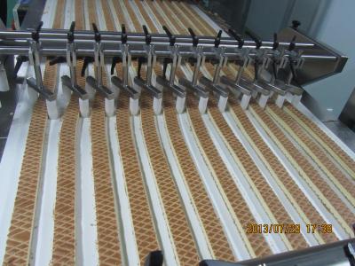 China 350kg/H Automated Bakery Production Line with 1M Working Width and 0.6-1.2mm Adjustable Sheeting for Sandwich & Layer Cakes for sale