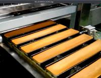 China ABB Industrial Cake Production Line Equipment for Fruit Cake, Loaf Cake & Cake Rusk - 20-25 Strokes/Min Capacity with 15-130cc Depositor for sale