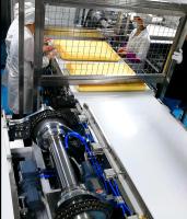 China Flip Over Depanner Nagasaki Cake Automatic Cake Production Line for sale