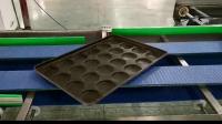 China SUS304 Automatic Bread Production Line for Hotdog Rolls & Hamburger Buns with 2m Oven Sections and Customizable Layout for sale