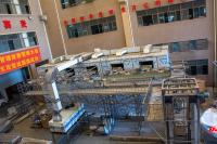 China ISO9000 25cm Insulation Baking Tunnel Automated Mini French Bread Production Line with OMRON PLC Control for sale