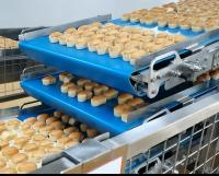 China ISO9000 PU Belt Continuous Automatic Bread Production Line with 2m Oven Sections and Multi-Level Proofing System for sale