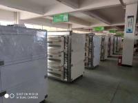 China 3 Hot Air Outlets Food Grade Rotary Rack Oven - 16/32/64 Tray Capacity, 1300kg Weight, 380V Power for sale