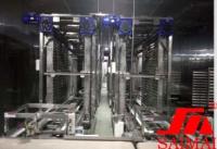 China Robot Depanner Continuous Hygiene Automatic Bread Production Line 200-600 kg/h for sale