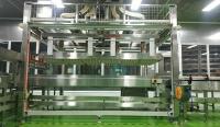 China ISO9000 PU Belt Continuous Automatic Bread Production Line with 2m Oven Sections and Multi-Level Proofing System for sale