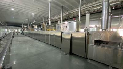 China PLC Controlled 1000Kg/H Hygiene Granola Production Line with Automated Mixing and Drying Systems for sale