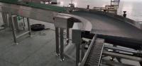 China 90 Degree Curved Food Conveyor System - Modular Turning Belt Conveyor for Food Processing Industry for sale