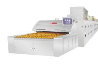 China 400°F Bakery Tunnel Oven with 1.5mm Steel Chamber and Japanese Conveyor Technology for Industrial Baking for sale
