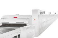 China 400°F Bakery Tunnel Oven with 1.5mm Steel Chamber and Japanese Conveyor Technology for Industrial Baking for sale