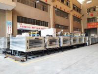 China 304 Stainless Steel 1.5mm Tunnel Oven for Bakery Production - 380V, 200-400°C Temperature Range for sale