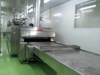 China 220V 500KG/H Automatic Mooncake Production Line with Multi-Zone Tunnel Oven and Packaging for sale