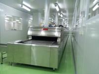 China 220V 500KG/H Automatic Mooncake Production Line with Multi-Zone Tunnel Oven and Packaging for sale