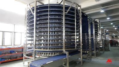 China INTRALOX Modular Belt Spiral Cooling System with Automatic Cleaning - High Efficiency Bakery Cooling Tower for sale