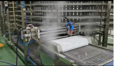 China 380V 50HZ Spiral Cooling Tower with SUS Mesh & Introlex Modular Belt for Industrial Bakery Lines for sale