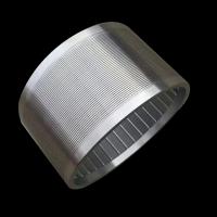 China Beads Mill External Axial Outside To Inside SS304 Stainless Steel Flange  80 Mesh Wedge Wire Basket for sale