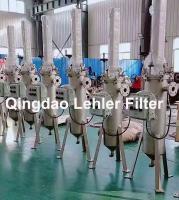China Customizable Pneumatic Air Cylinder Pushing Automatic Self Cleaning Filters For Industrial Filtration for sale