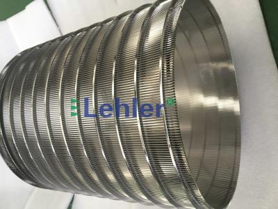 China Ss316l Stainless Steel Wedge Wire Screen Waste Water Treatment for sale