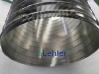 China Lehler Wedge Wire Screen Filter 320 * 400mm Basket Screen Filter Panels for sale