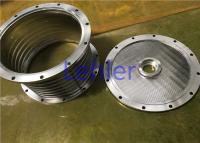 China Good Roundness Basket Mill Double Screens With Harden Chrome Surface for sale