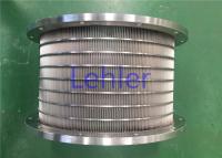China SUS 304 Basket Mill / Bead Mill Screen Outer Diameter 350mm With Flange Rings for sale