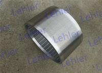 China DIA 85MM Vertical Sand Mill Screen , Flange Rings Vertical Bead Mill Screen for sale