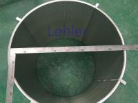 China HV2000 Pressure Screen Basket , Wire Strainer Basket For Pulp And Paper Industry for sale