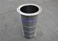 China High Strength Wedge Wire Filter Elements High Pressure Flow Inside To Outside Type for sale