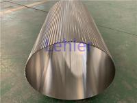 China Circular V Wire Screen Wedge Wire Screen Applied To Environmental Protection for sale