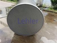 China Lehler Wedge Wire Basket High - Precision Slot Opening For Starch / Sugar Industry for sale