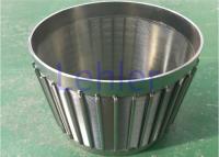 China 50 Micron Wedge Wire Sieve Filters Stainless Steel 316L Inside To Outside Type for sale