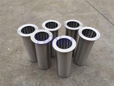 China Easy Installed Resin Trap Filter With Flanged Connect / Smooth Filtration Surface for sale