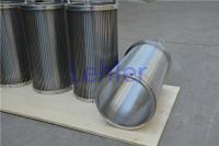 China Vertical Wedge Wire Basket With Smooth Filtration Surface For Clay And Kaolin for sale