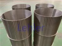 China Sea Water Filtration Wedge Wire Screen Strong Construction ISO Certification for sale
