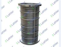 China Lehler Screw Press Separator Screens Vertical Wire For Environmental Protection for sale