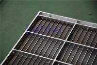 China Stainless Steel Column Internal Trays , Dewatering Wedge Wire Support Grid for sale