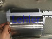 China Stainless Steel 316L Vee Wire Screen , Wedge Wire Filter For Horizontal Sand Mill for sale