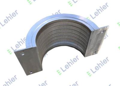 China Double V Wire Screen With Smooth Filtration Surface ISO Certification for sale