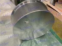 China Harden Chrome Surface Basket Mill / Bead Mill Screen For Coating And Inks for sale