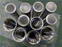 China 500 Micron Wedge Wire Screen Filter , Stainless Steel Wedge Wire Sieve Filter for sale
