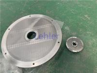 China DIA 790MM End Cover Basket Mill Screen For Mixer / Dispersion Equipment for sale