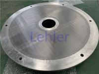 China Mixer Dispersion Machines Basket Mill / Bead Mill Screen 3mm Beads 1.2mm Slot for sale