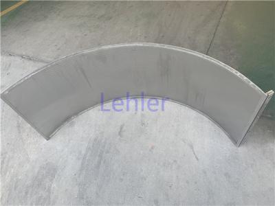 China crusher parts Wedge Wire Sieve Bend Screen For Starch Industry for sale