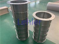 China Cow Manure Separator Screw Press Filtration Separator Screens SS316L Material for sale