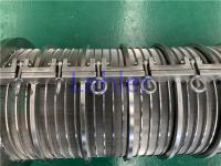 China Bolts Semi Circular Wire Mesh Strainer Basket Solid Liquid Separation For Food Processing Machinery for sale