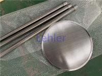 China Beverage Filtration Wedge Wire Screens Plate 25 Micron Accurate Cut Size for sale