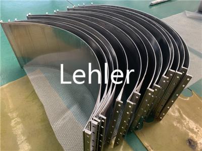 China SUS316L De Watering Sieve Bend Screen with greater capacity for sale